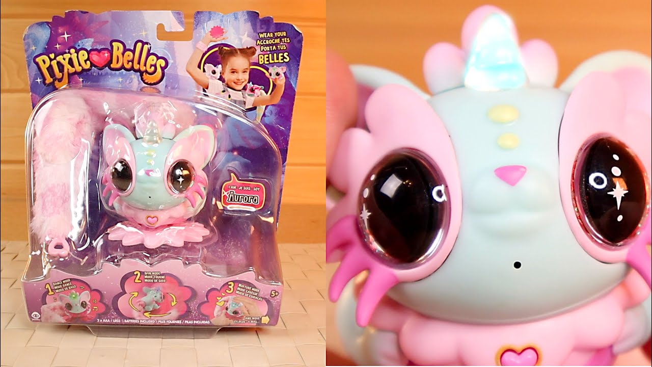 Она Танцует и Поет Эльфийский Интерактивный Питомец Pixie Belles - YouTube