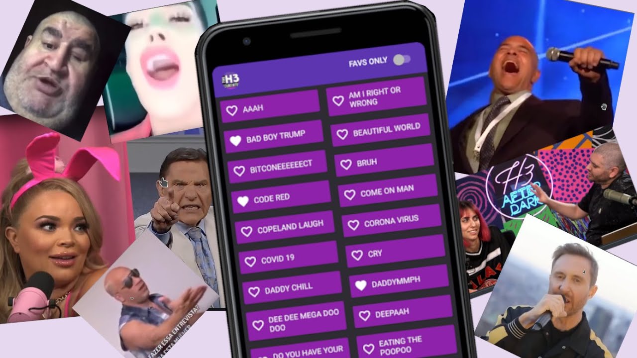 More Soundbites - H3 Podcast Soundboard Update - YouTube