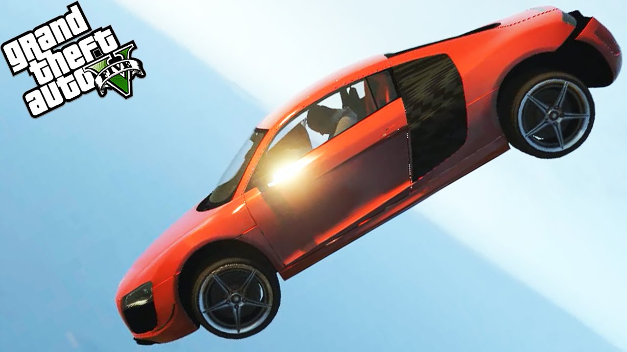 BACK FLIP CHALLENGE RAMP MOD!! (GTA 5 STUNTS & FUN MOMENTS) - YouTube