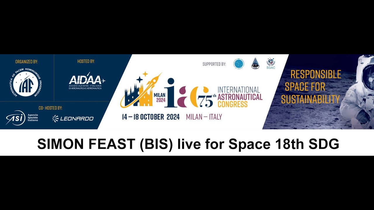 Simon Feast (BIS) live at IAC 2024 - YouTube
