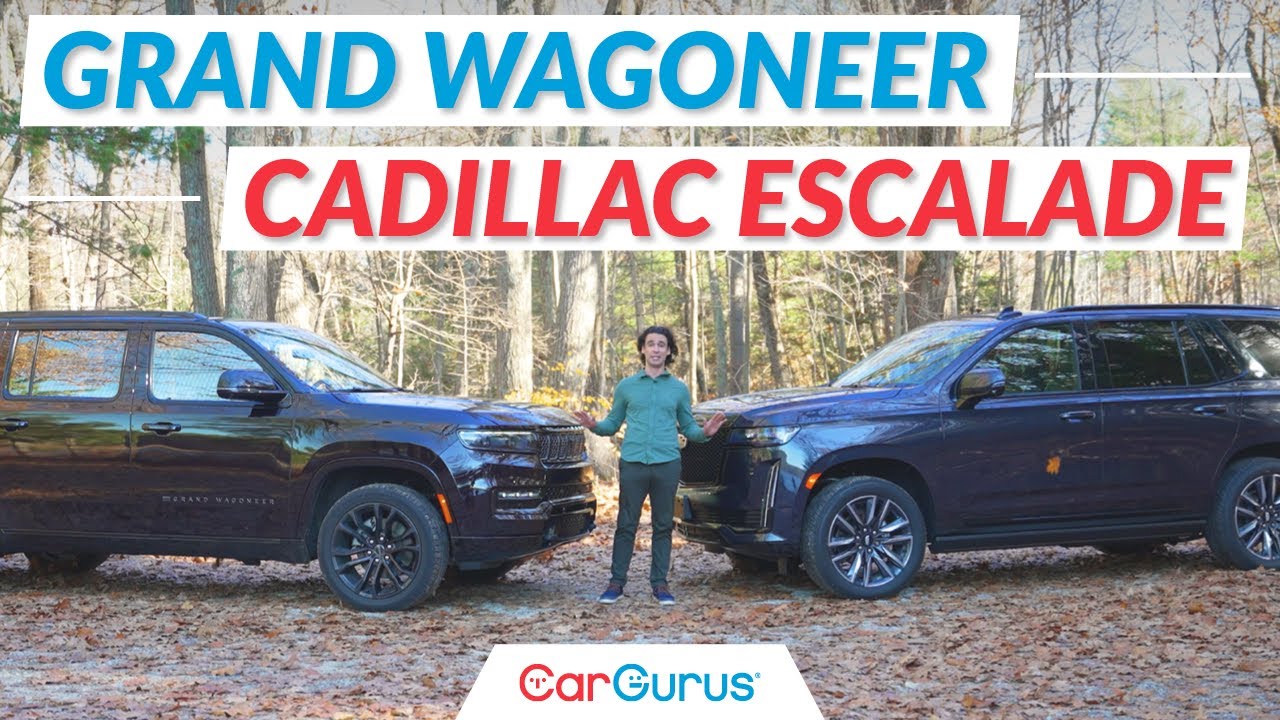 Cadillac Escalade vs Jeep Grand Wagoneer L - YouTube