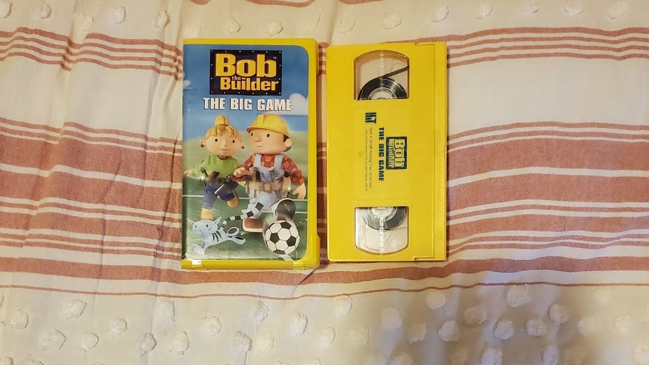 Opening To Bob The Builder The Big Game 2002 VHS - YouTube