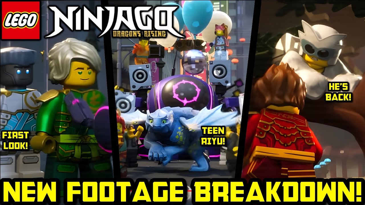 Ninjago Dragons Rising SEASON 2 New Promo BREAKDOWN! 🐲 "Social Media ...