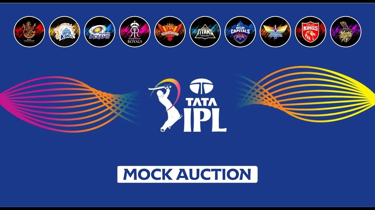 IPL 2024 Mock Auction Live - YouTube