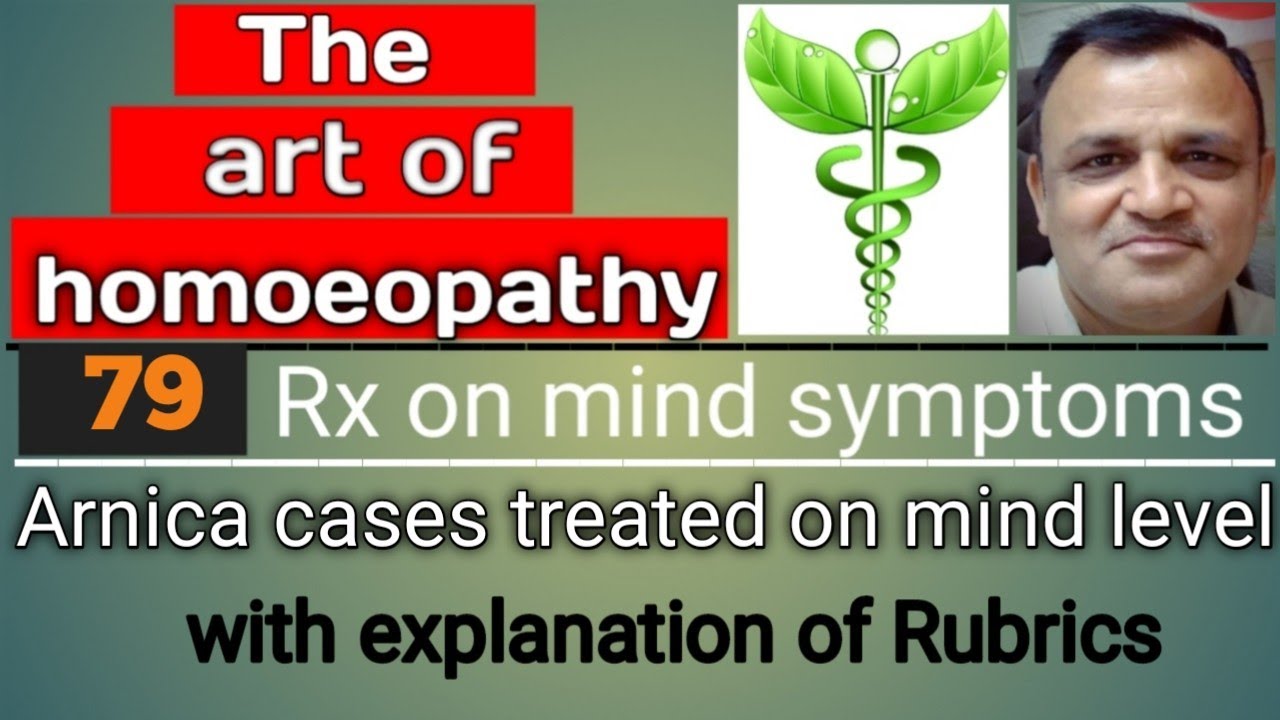 79 - Homeopathy - Two cases treated by Arnica and the rubrics were ...