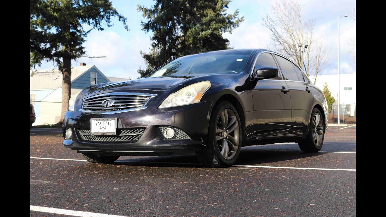 2012 INFINITI G25 Sedan Journey RWD Buyers Guide and Information - YouTube
