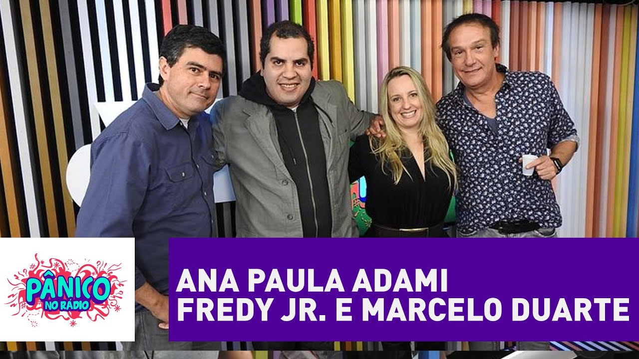 Ana Paula Adami, Fredy Jr. e Marcelo Duarte - Pânico - 10/08/16 - YouTube