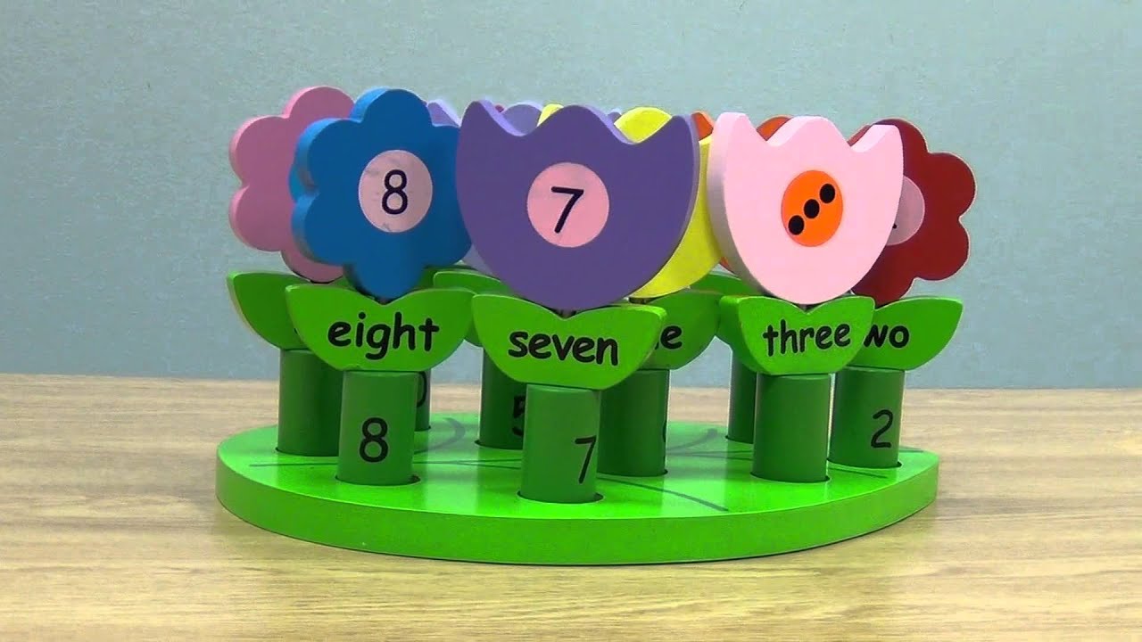Number Flower Garden - CP Toys - YouTube