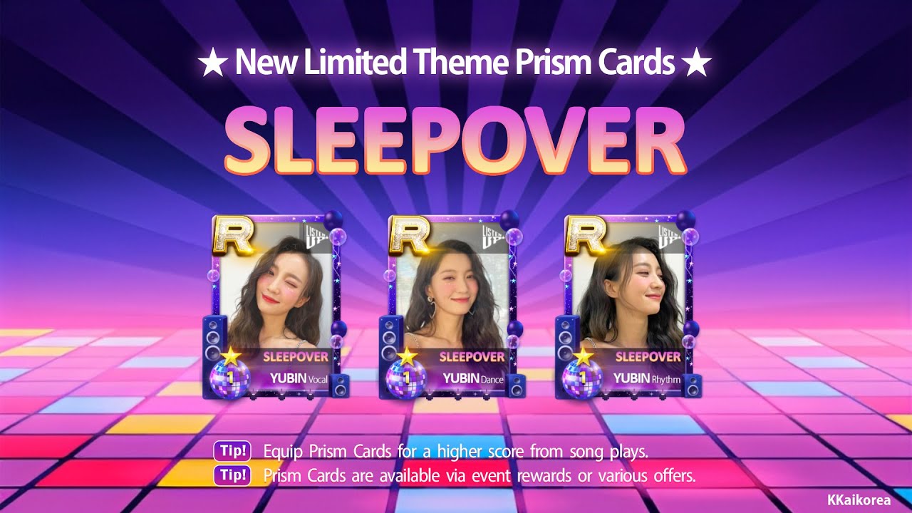 SuperStar OH MY GIRL Yubin Sleepover Limited Edition Theme - YouTube