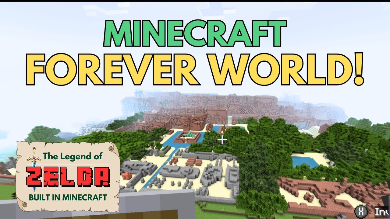 MINECRAFT FOREVER WORLD LEGEND OF ZELDA - YouTube