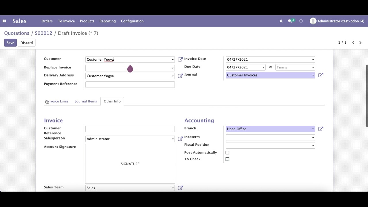 Digital Signature Document and Print Report - YouTube
