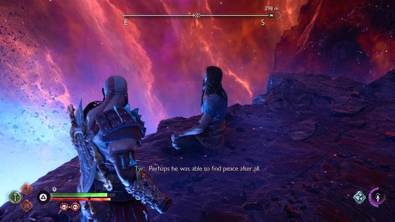 *Real* Tyr mention Sinmara grieving for Surtur God of War Ragnarök ...