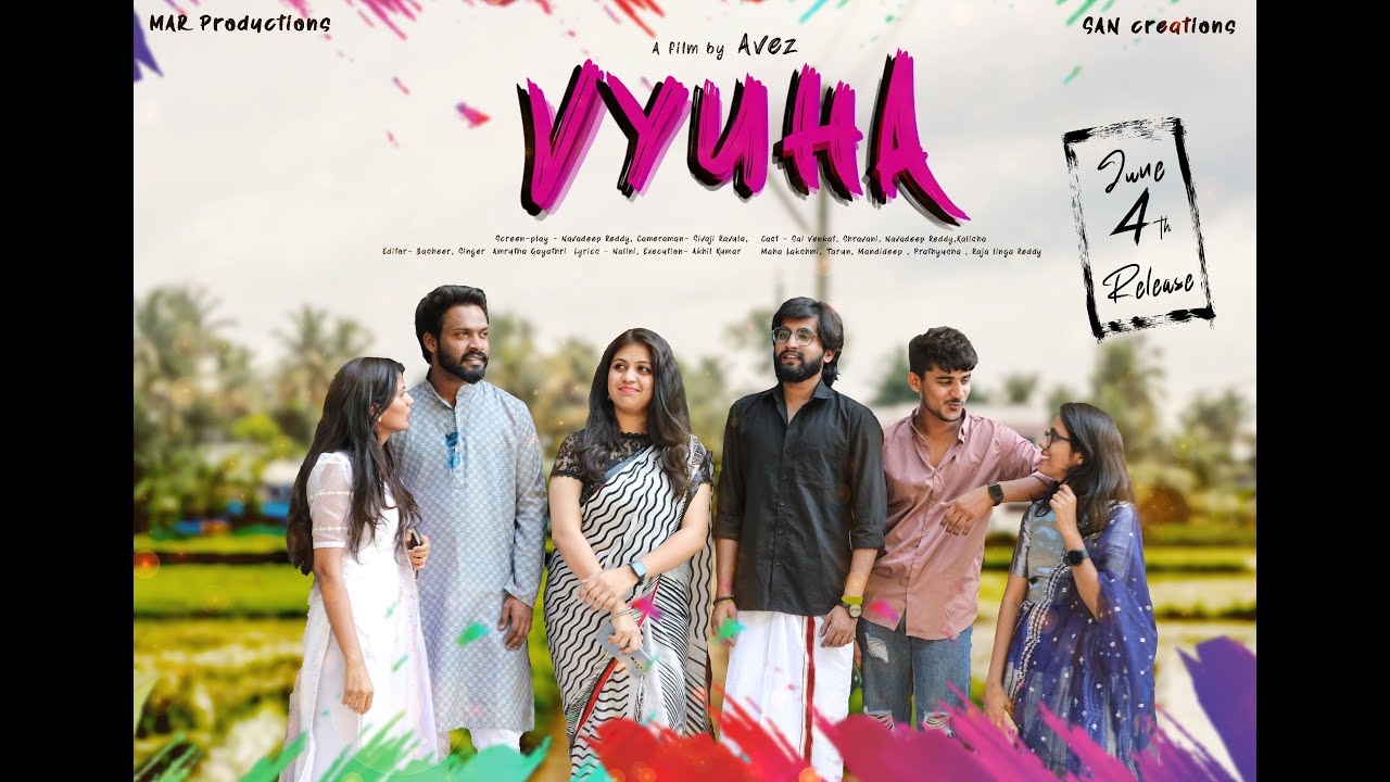 VYUHA || #trailer || #shortfilm || a film by Avez || #lovestory || SAI ...
