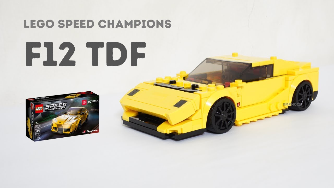 Ferrari F12 TDF Lego Speed Champions 76901 Alternate Build | Premium ...
