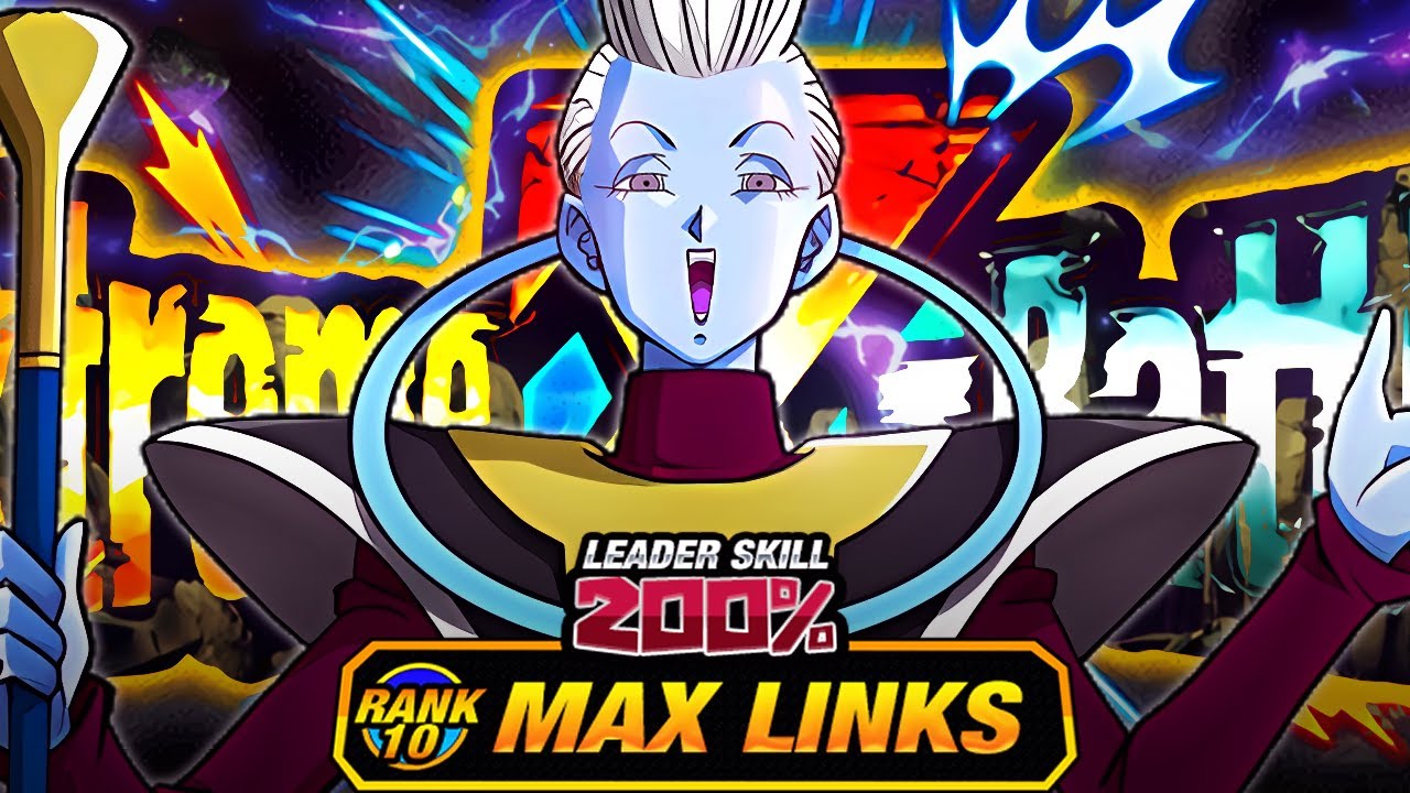 ACTUALLY SOLID EZA! LEVEL 10 LINKS 100% EZA INT WHIS! (DBZ: Dokkan ...