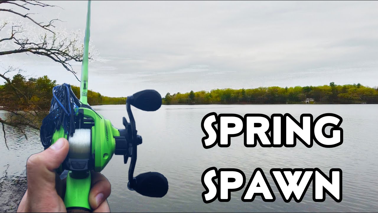 Bass fishing SPRING (NORTHERN WI) - YouTube