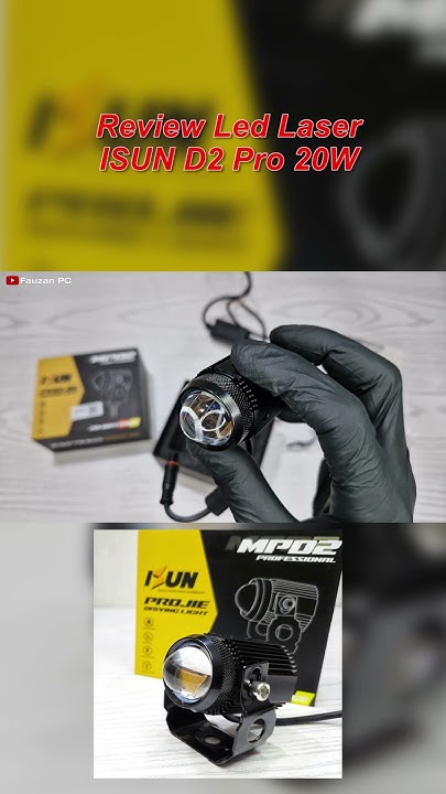 Mini Proji / LED Laser D2 Pro ISUN MPD2 20W - YouTube