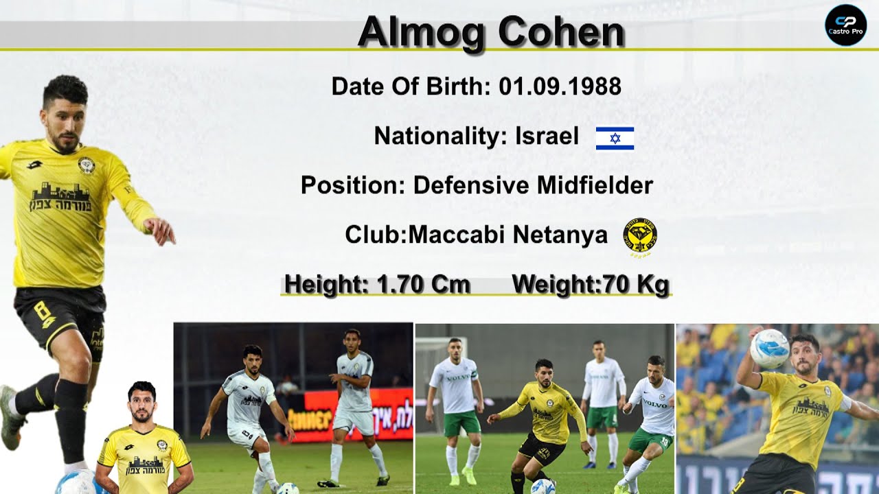 Almog Cohen | Defensive Midfielder | 2019-2020 | אלמוג כהן - YouTube