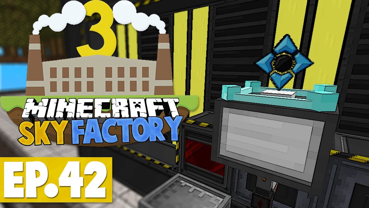 Minecraft Sky Factory 3 - Get Rich Quick! #42 [Modded Skyblock] - YouTube