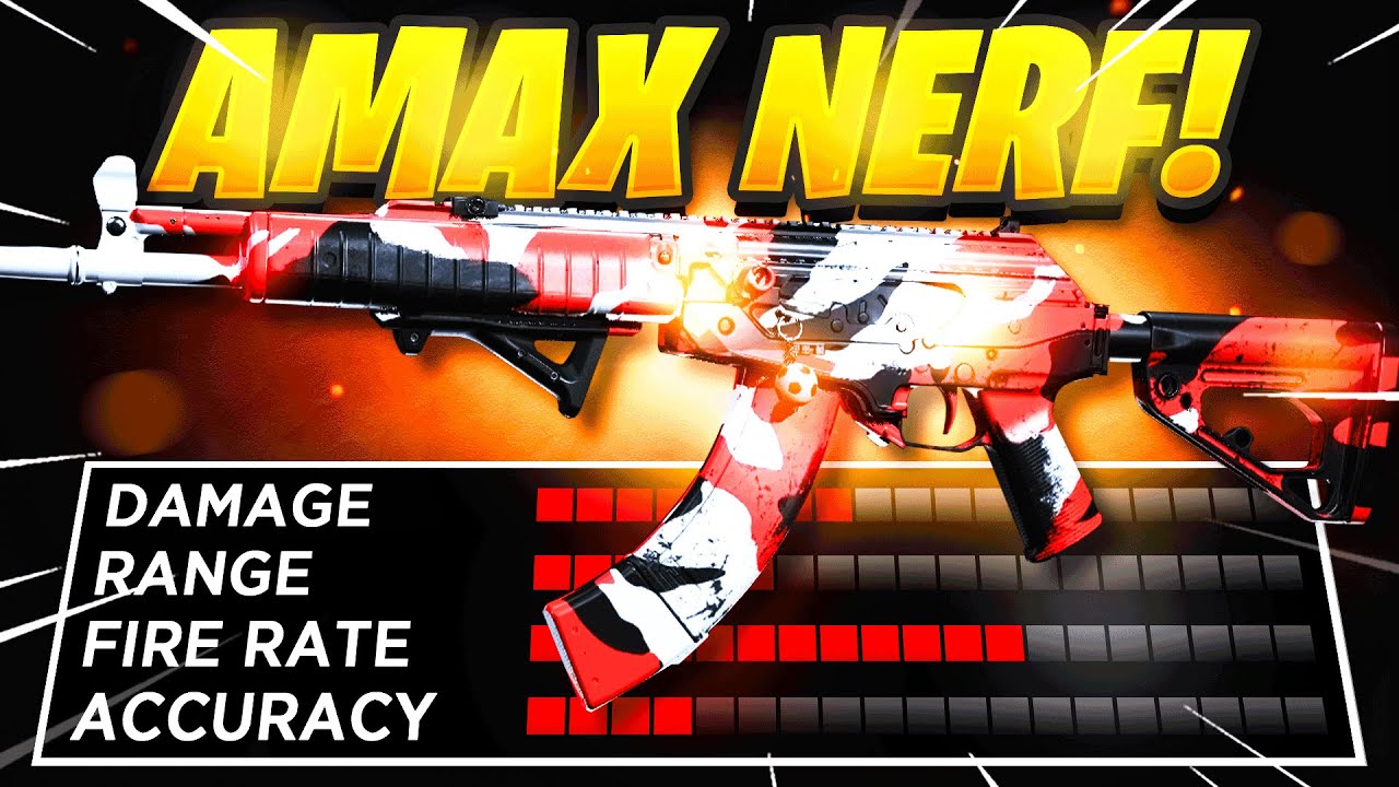the AMAX "NERF" did NOTHING to the AMAX in WARZONE! 😭 (BEST AMAX CLASS ...