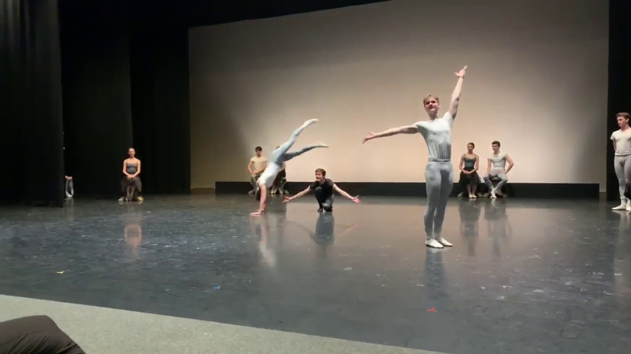 Alexander Koulos practising the ballet "Sleeping Beauty" at the Houston ...