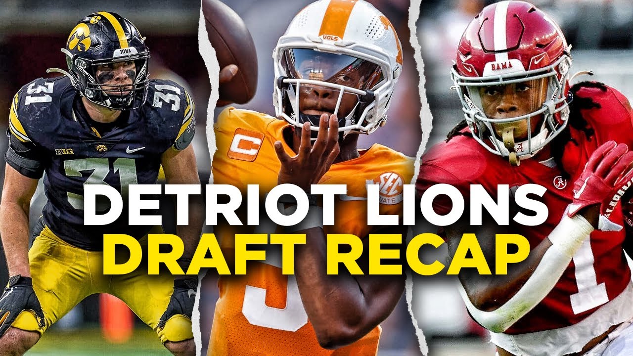 Did the Lions have a GOOD Draft ? - Lions Draft Recap - YouTube