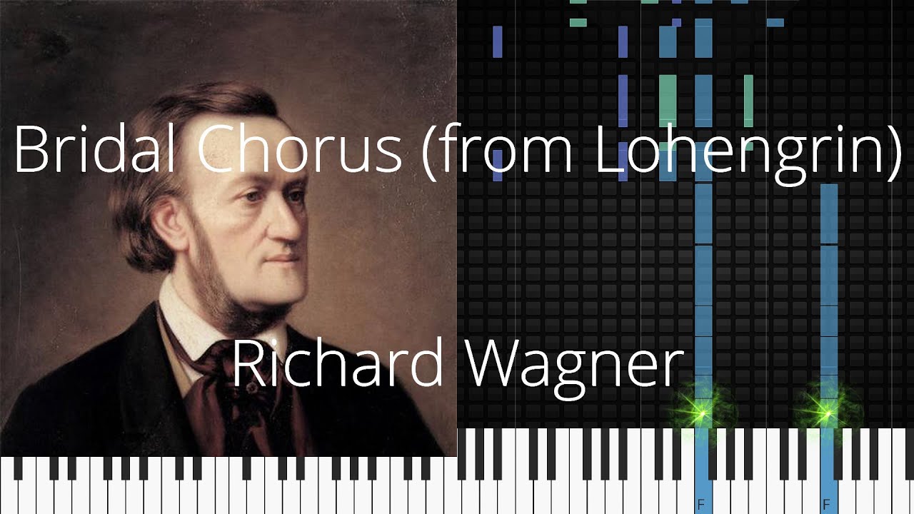 🎹 Bridal Chorus (from Lohengrin), Richard Wagner, Synthesia Piano ...