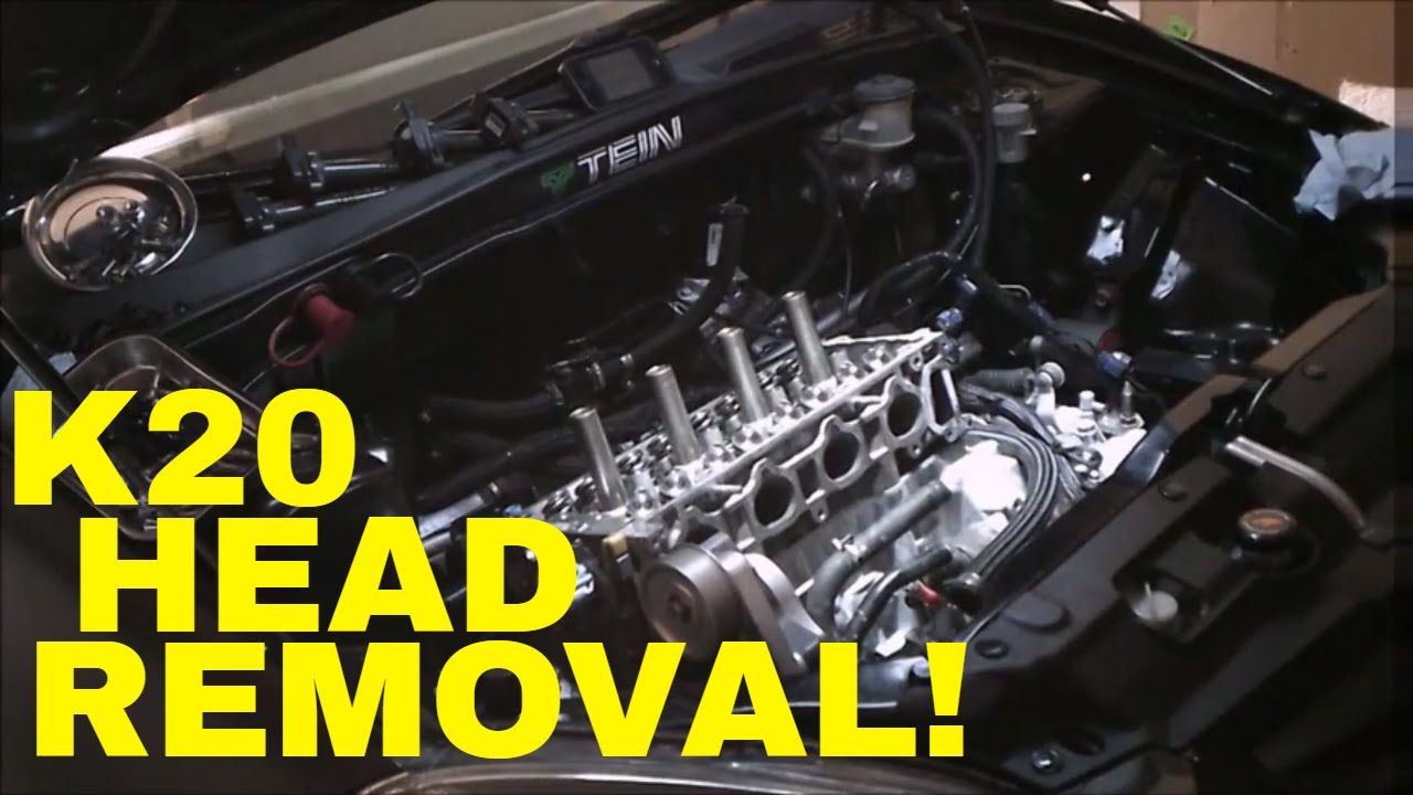 K20 HEAD REMOVAL! - YouTube