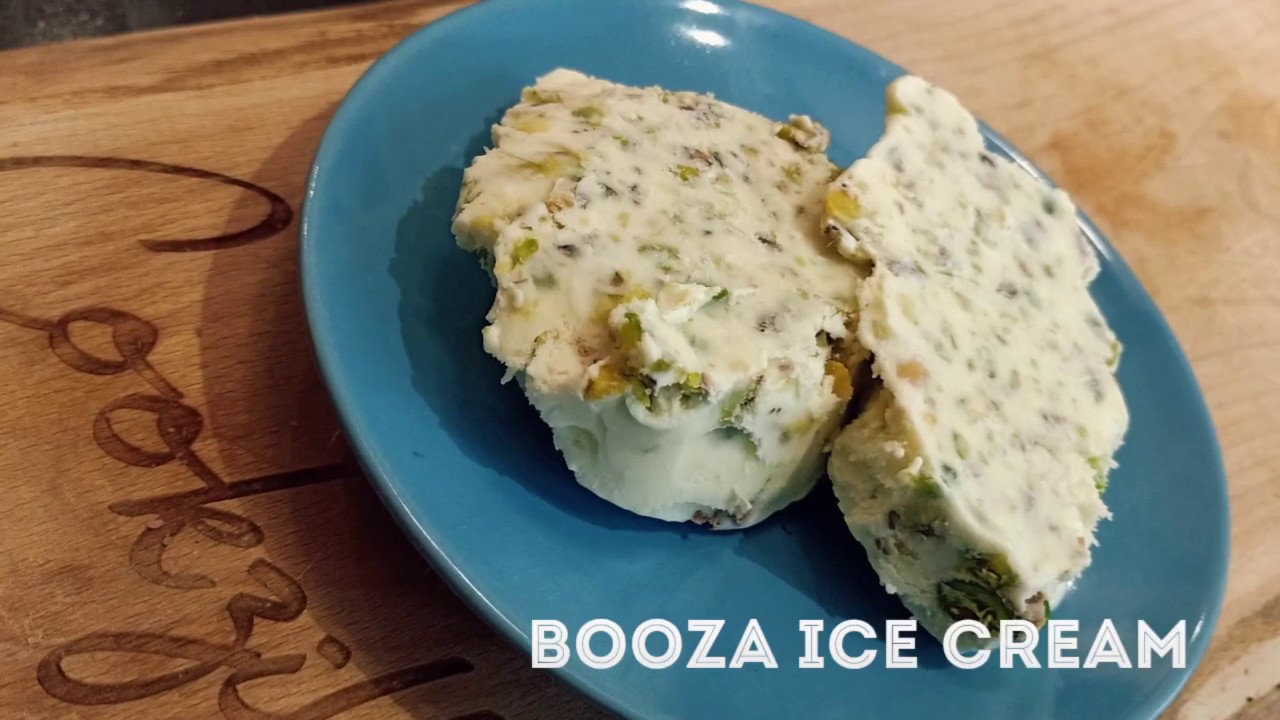 How to make Arabic Booza Ice Cream - YouTube