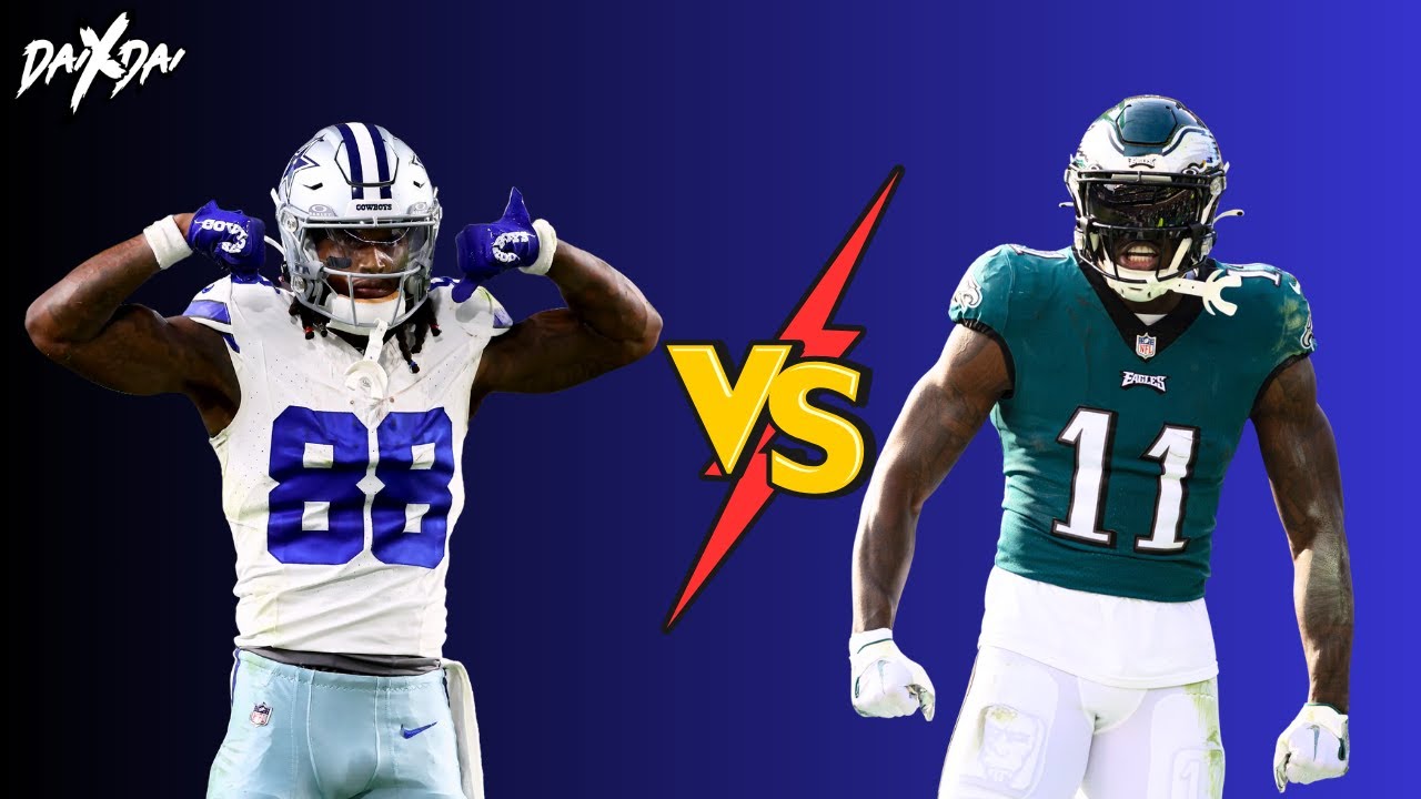 AJ Brown vs CeeDee Lamb... | The Q & Dai Show - YouTube