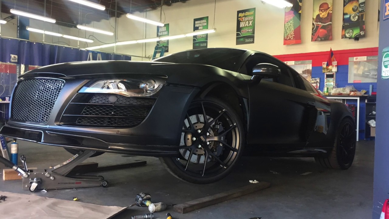 audi R8 wrap ology - YouTube