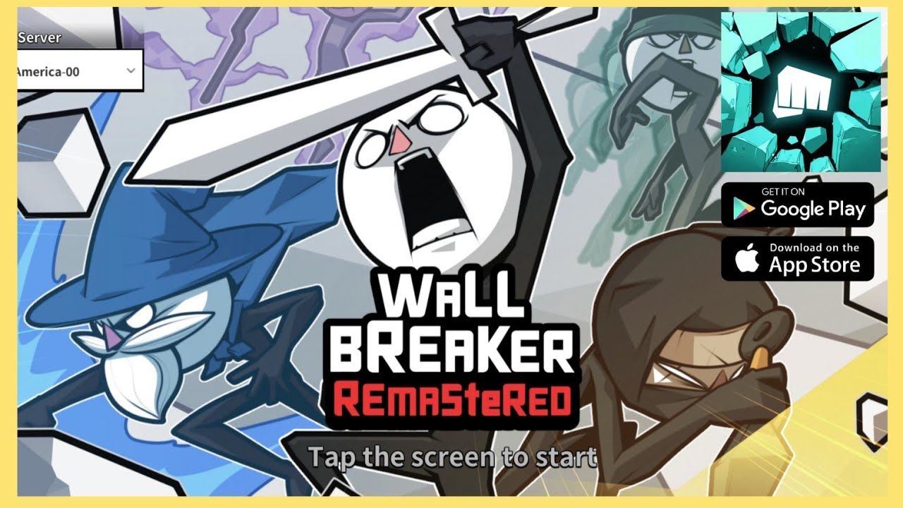 WALL BREAKER REMASTERED | GAMEPLAY, NOVO RPG IDLE, CLASSES, UPGRADES ...