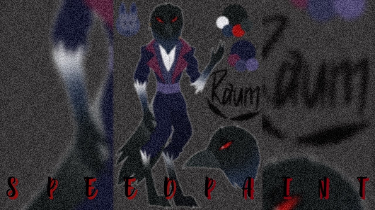 Raum the Ars Goetia | Helluva Boss Oc Speedpaint - YouTube