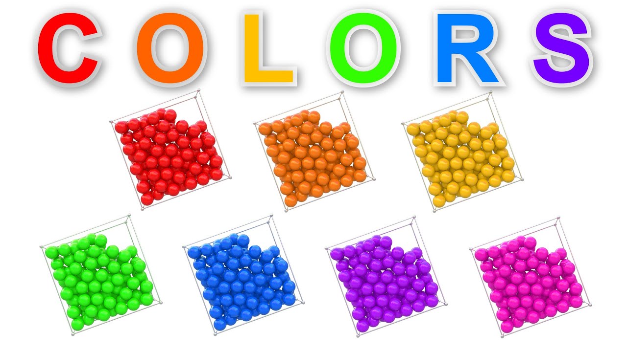 Learn Colors with #ball - YouTube