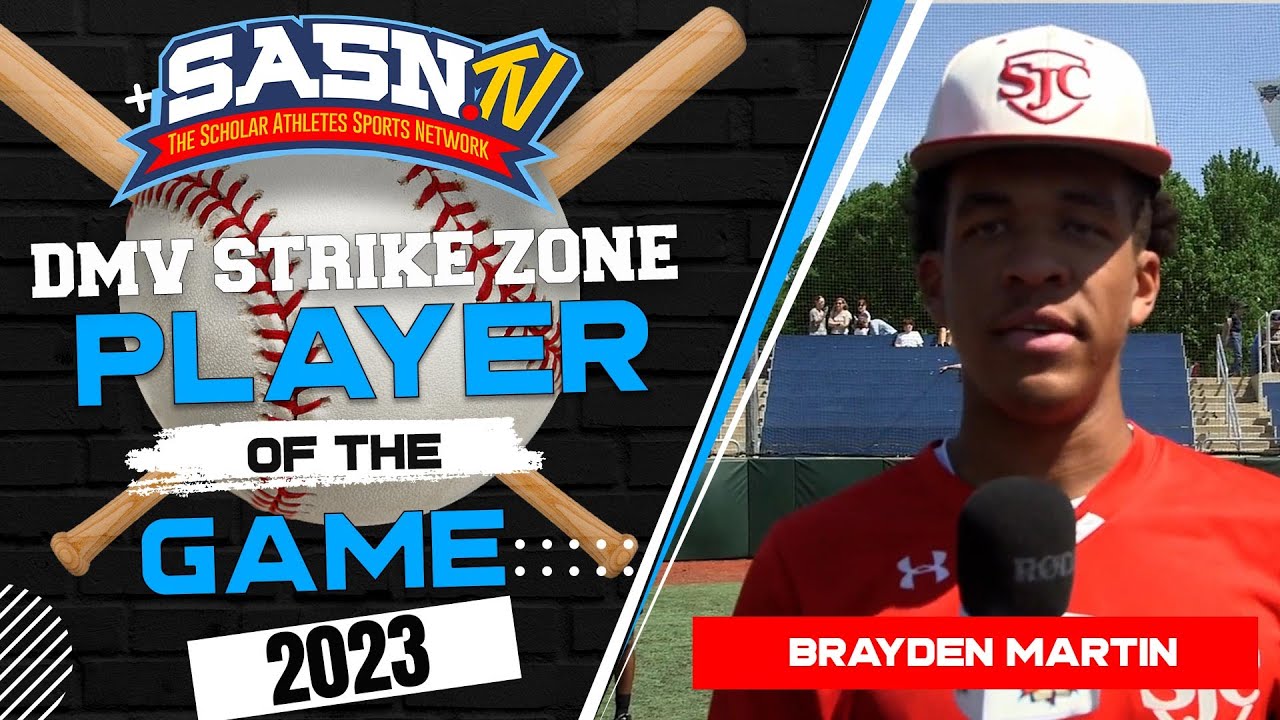 DMV Strike Zone Interviews WCAC Champion Brayden Martin - YouTube