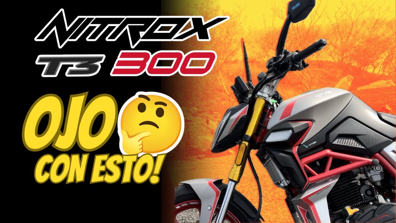 🏍️⚠️ ¡NO te COMPRES LA NITROX T3 300 de Vento! Sin antes considerar ...