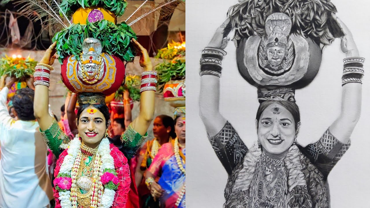 రాకేష్ బోనం అన్న బర్త్ డే పెన్సిల్ ఆర్ట్ |Rakesh Bonam Anna Photo ...