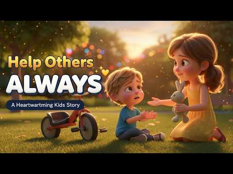 Help Others Always ❤️ | Short Animated Story for Kids #kidsstory  #moral  #kindness #cartoon