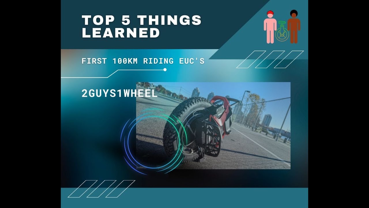 EUC - Top 5 Things learned in the first 100km - YouTube
