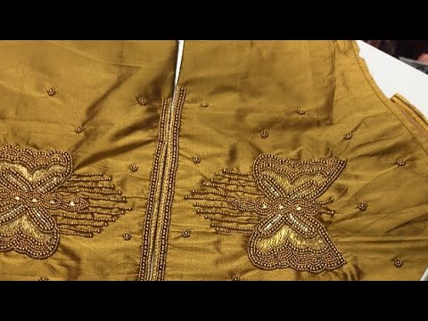 Moti work blouse design stitching JS TAILOR.J is live! - YouTube