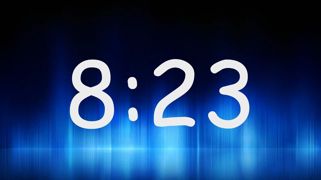 8:23 Minutes Timer / Countdown from 8min 23sec - YouTube