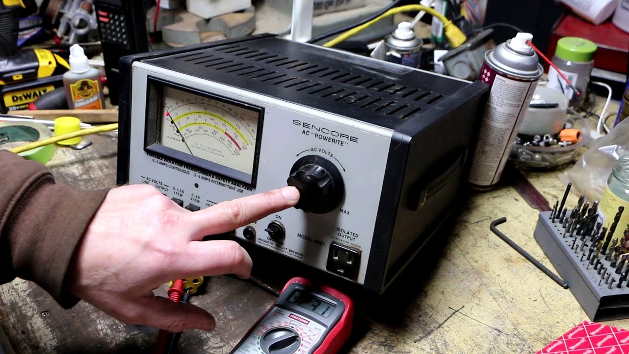 Sencore PR57 "Powerite" Repair - YouTube