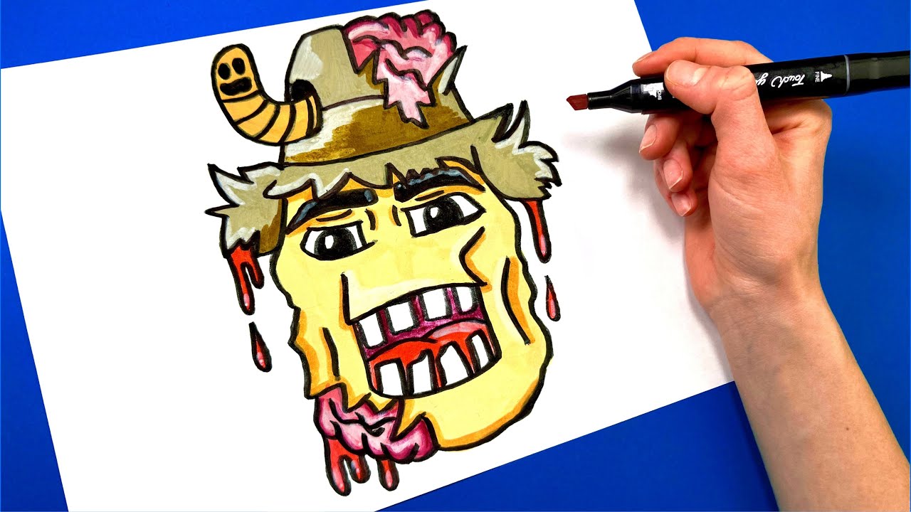 Making Drawing Tutorial of Creepy Gegagedigedagedago EXE for fans of ...
