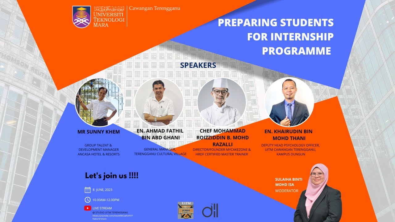 WEBINAR : Preparing Students for Internship Programme - YouTube