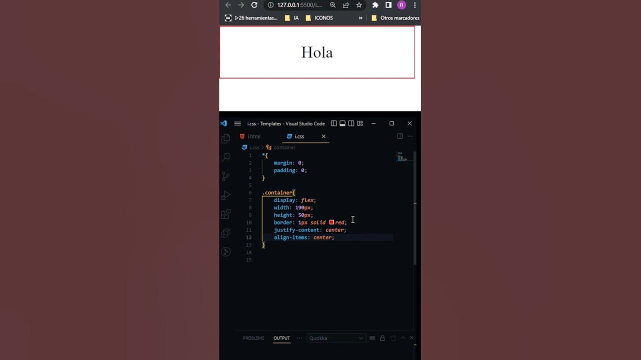 Como centrar un texto en html - YouTube