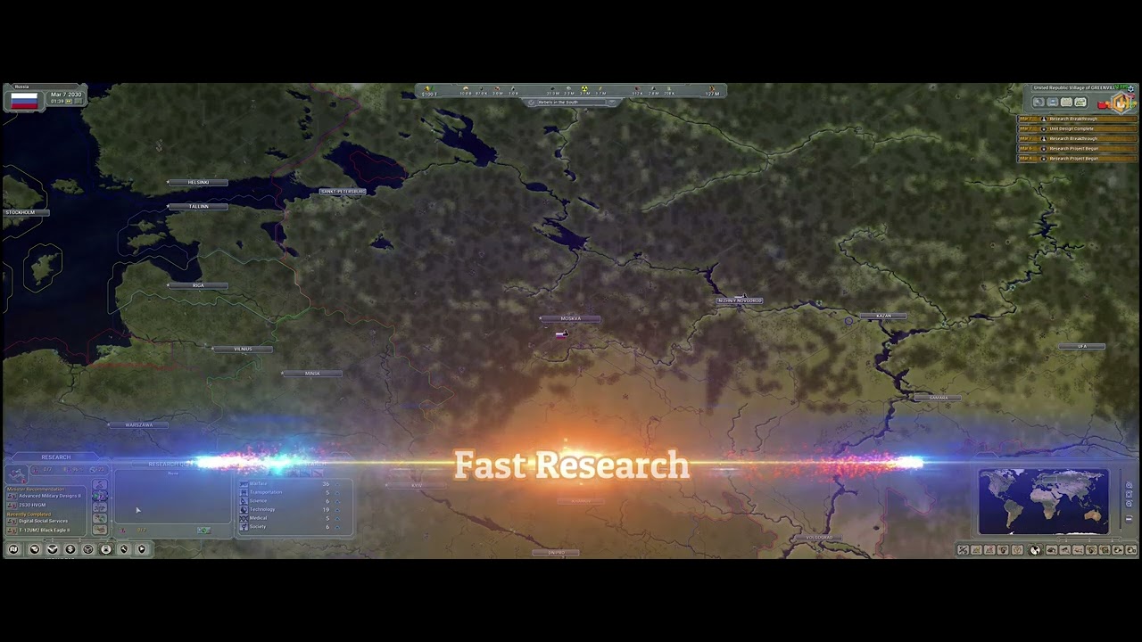 Supreme Ruler 2030 Trainer Cheats +4 Mods (Fast Research, Game Speed ...