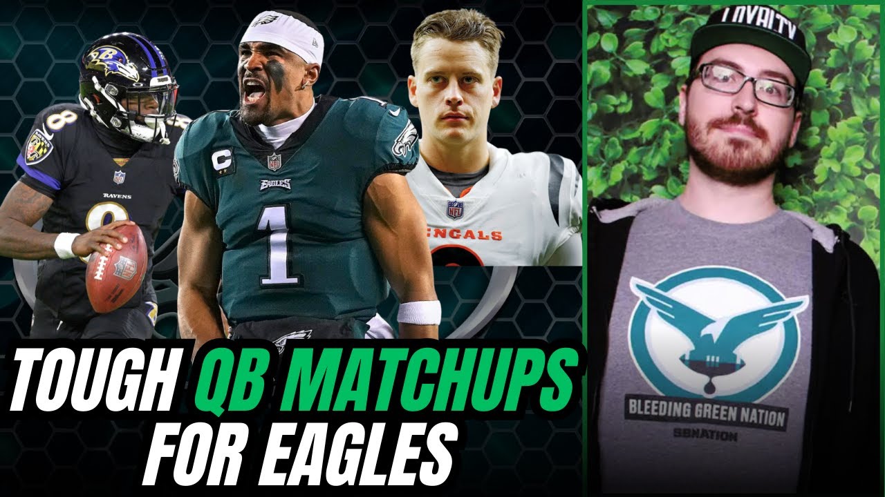 Eagles Have Some TOUGH QB Matchups in 2024! Eagles Schedule Release ...