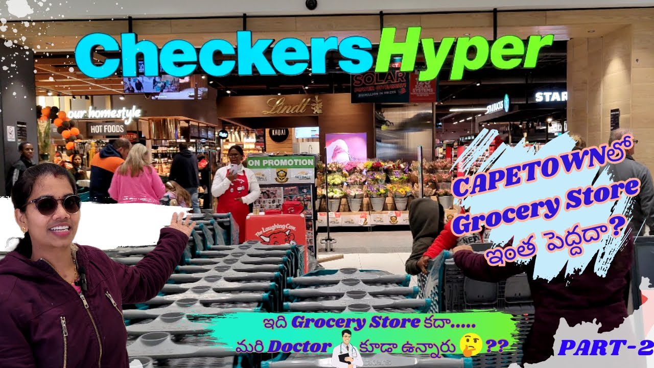 Checkers Hyper | Part-2 | Grocery Shopping | Telugu vlogs ...