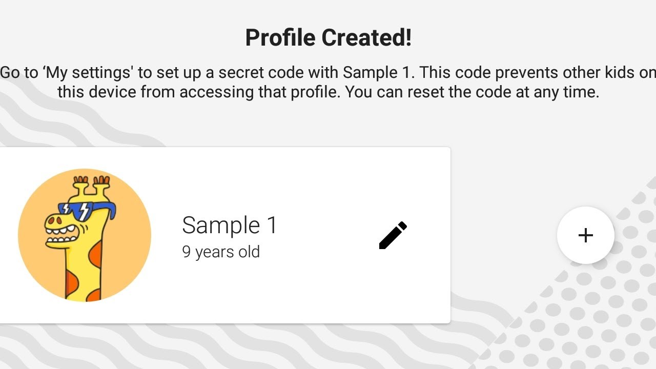 How to add another profile in youtube kids - YouTube