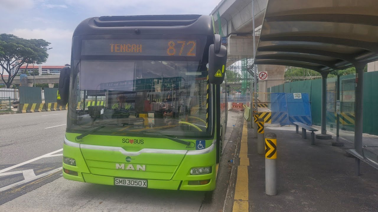 Tower Transit Bus Service 872 Man NL323F A22 Euro V Batch 2 SMB3050X ...